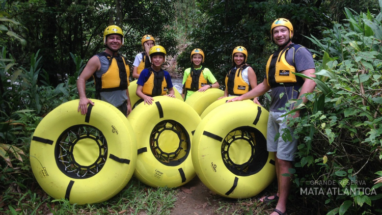 Bóia Cross no Rio Nhundiaquara | Grande Reserva Mata Atlântica